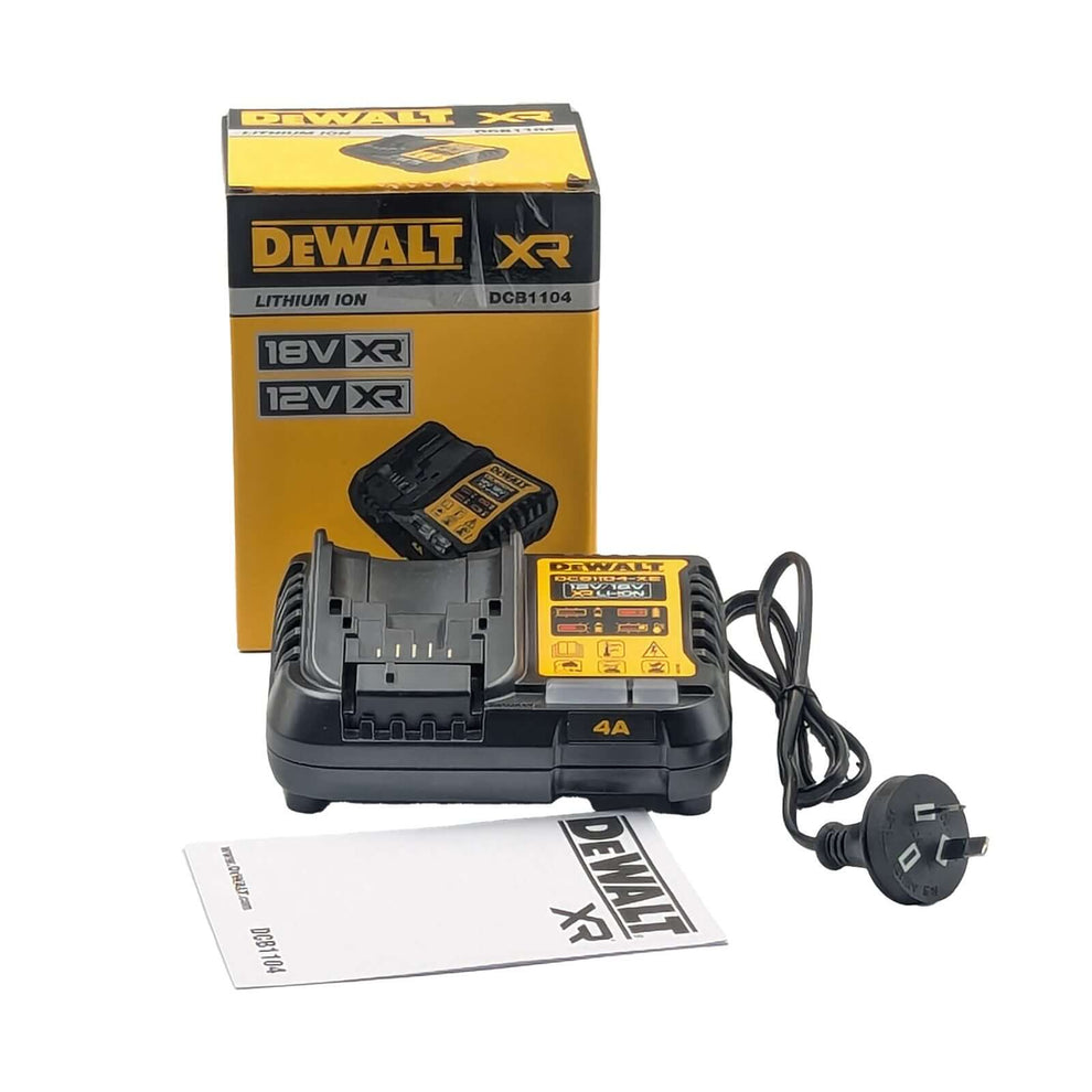 DeWalt 12V-54V Multi-Voltage Charger DCB1104-XE – Top Tools Australia