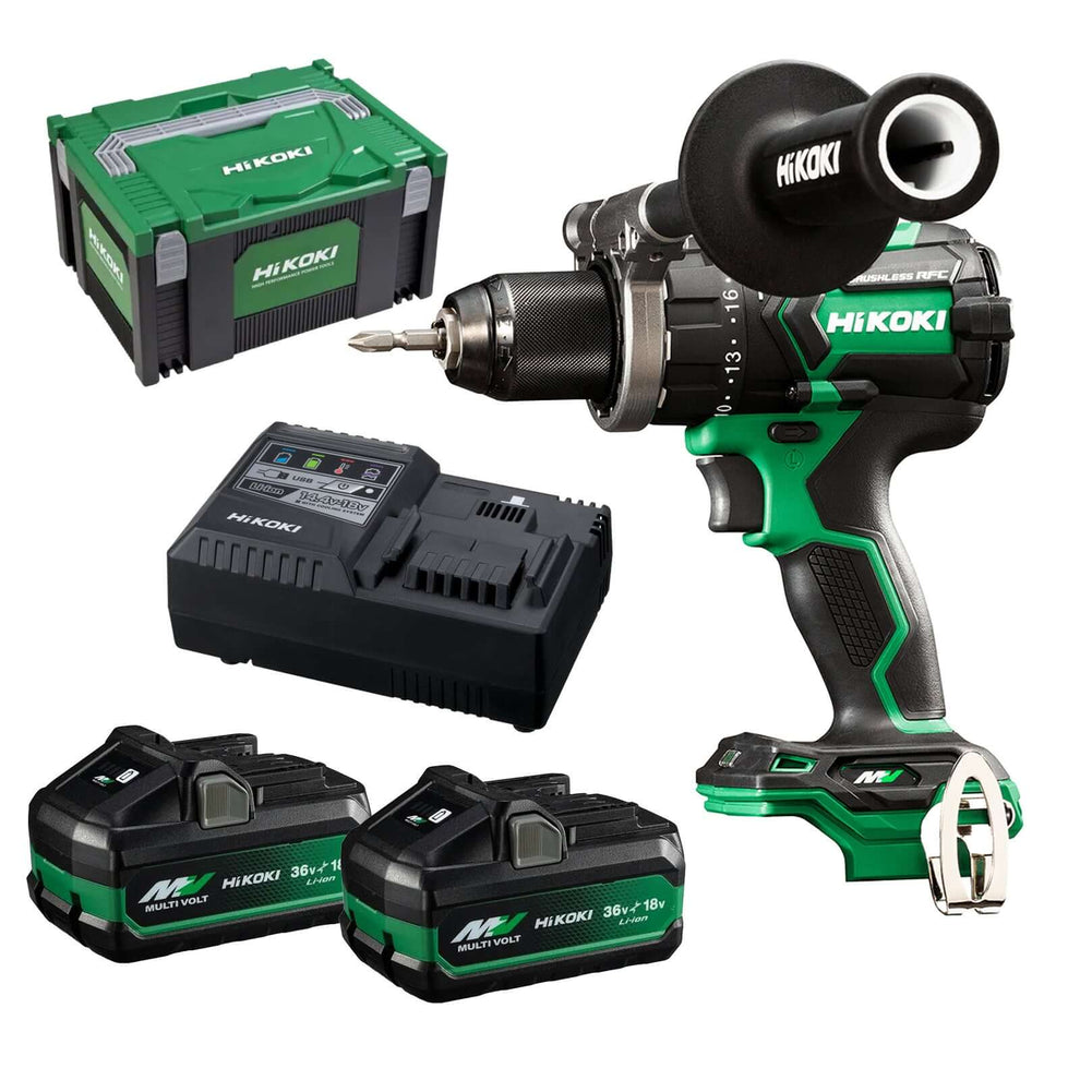 HiKOKI 36V Hammer Drill Driver DV36DC Kit – Top Tools Australia