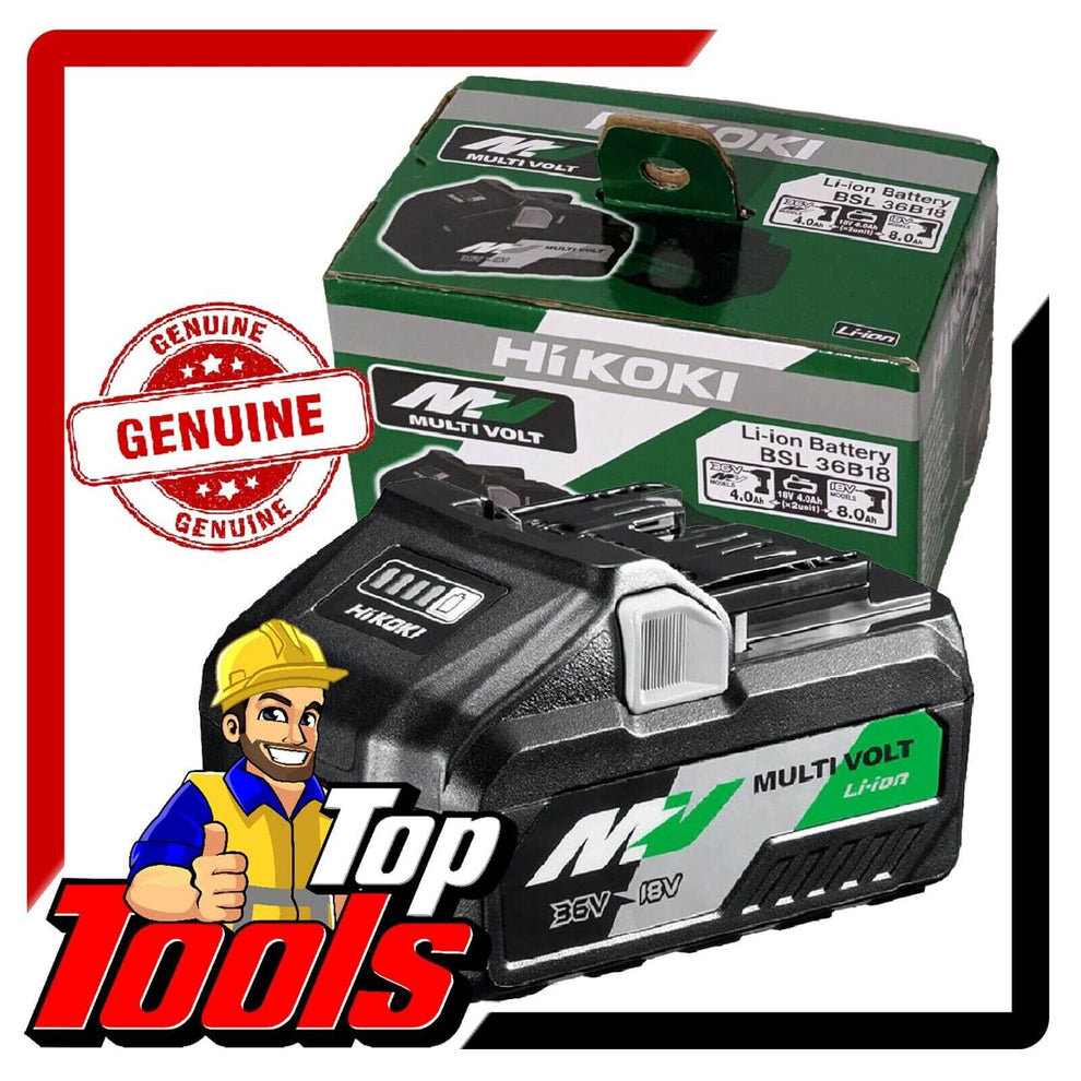 HiKOKI Multi-Volt 8Ah Battery BSL36B18-2 - Power Unleashed – Top Tools ...